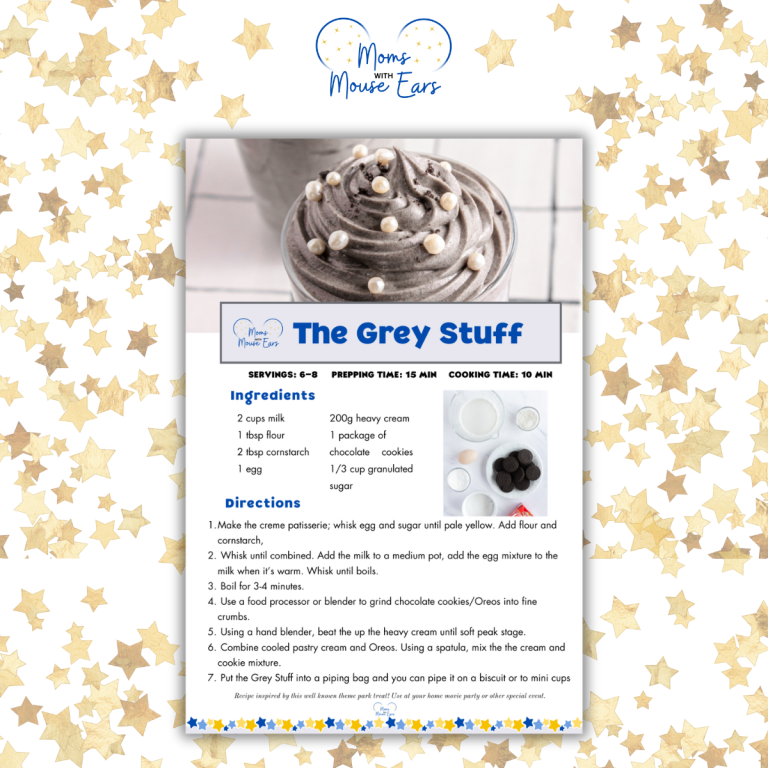 Grey Stuff Recipe | Disney Inspired Food At-Home - Moms with Mouse Ears