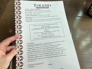 Toledo - Tapas, Steak & Seafood Restaurant Review | Coronado Springs ...