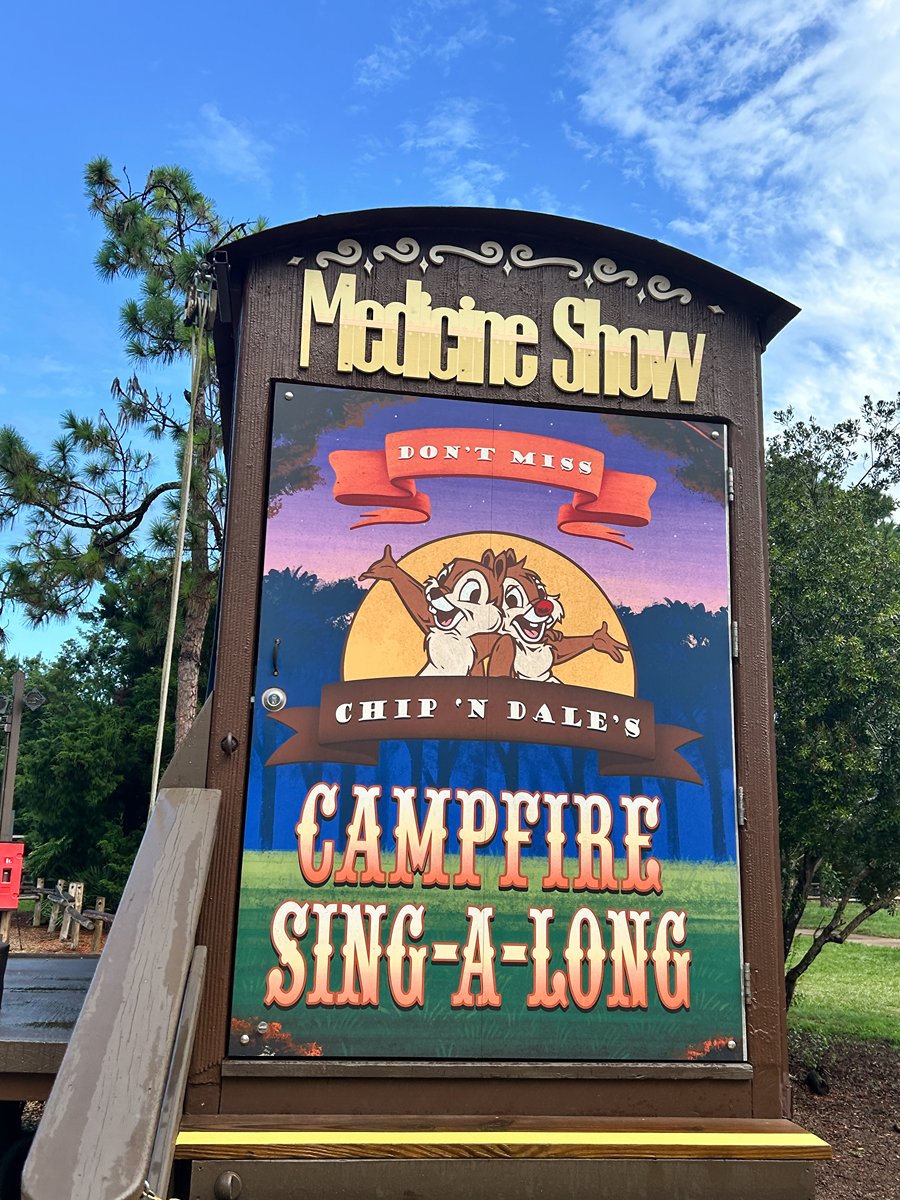 Visiting Chip ‘n’ Dale’s Campfire Sing-A-Long at Disney’s Fort ...