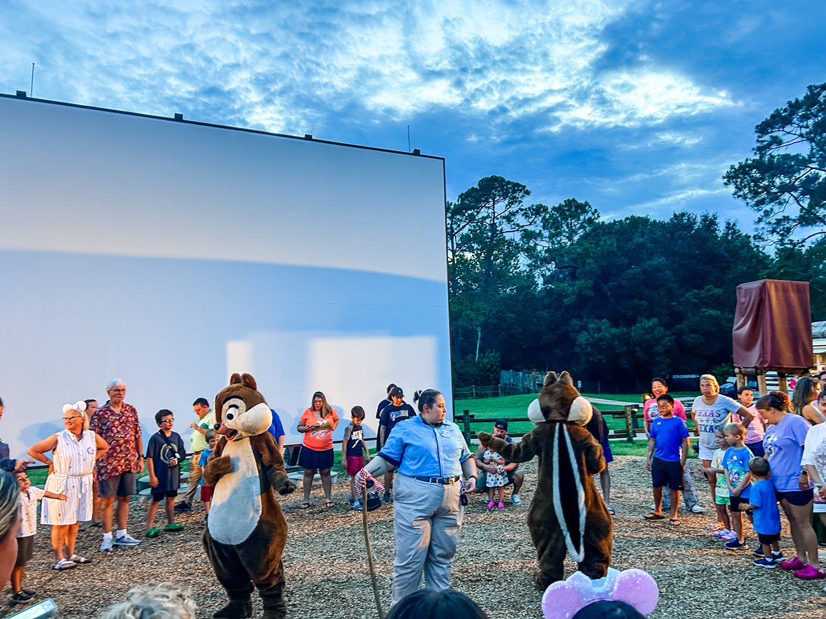 Visiting Chip ‘n’ Dale’s Campfire Sing-A-Long at Disney’s Fort ...