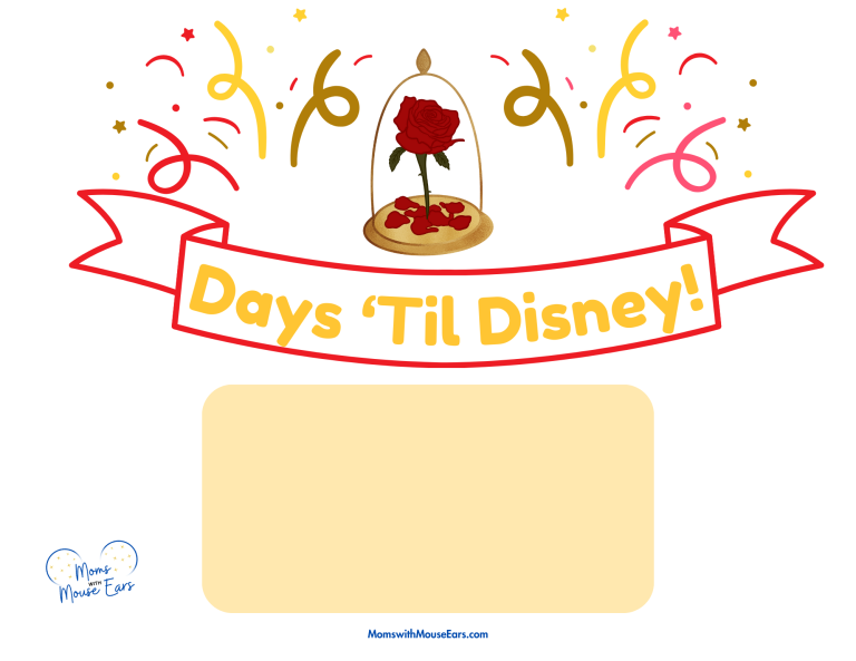 Princess Trip Countdown Sheets | Disney World Vacation Planning - Moms ...